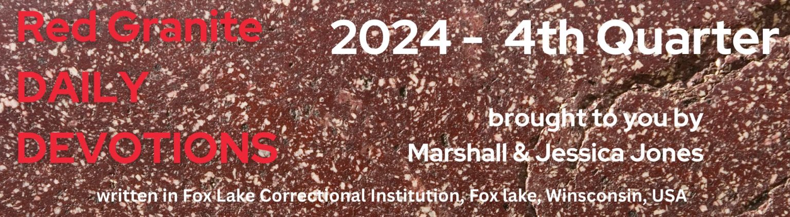 DAILY DEVOTIONS – 2024 4TH QUARTER – Red Thread Poets