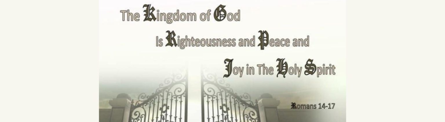 THE KINDGOM OF GOD – Red Thread Poets